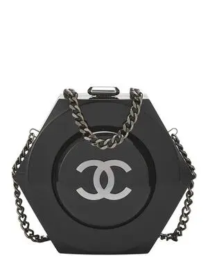 Chanel Hexagon Minaudière - Black