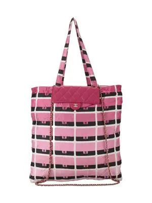 Chanel Foldable Tote - Pink
