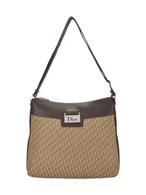Dior Trotter Canvas Street Chic Messenger Bag - Brown
