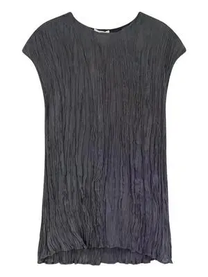 ALYSI Textured Top - Grey