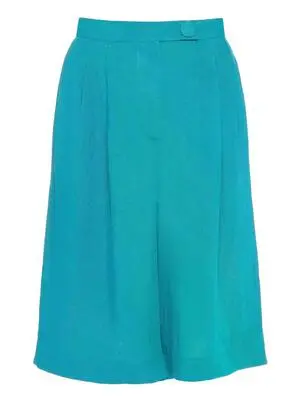 ERES Bermuda Pleated Shorts - Blue