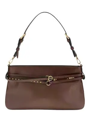 Pinko Medium Belt Shoulder Bag - Brown