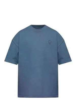 ALLSAINTS Haven Embroidered Logo-shirt - Blue