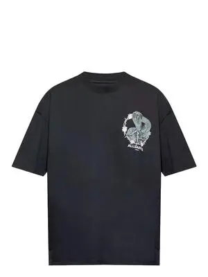 ALLSAINTS Snakebite Graphic T-shirt Black