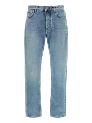 Off-White Half Arrow Tapered Jeans Blue