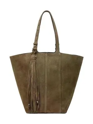 GOLDEN GOOSE Fringe Shoulder Bag - Brown