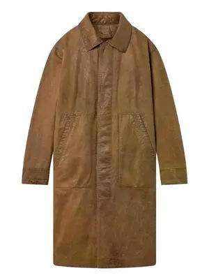 GOLDEN GOOSE Patch-pocket Trench Coat - Brown