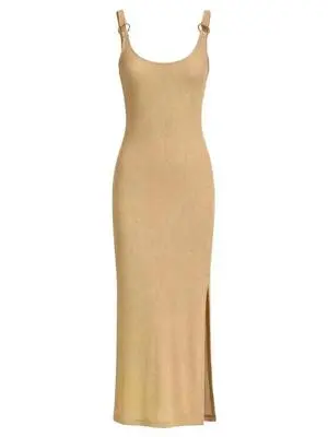 BANANA MOON Ribbed Ring-Strap Dress