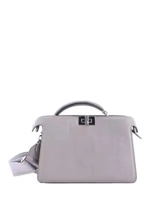 Fendi Peekaboo Iseeu Xcross Satchel - Grey