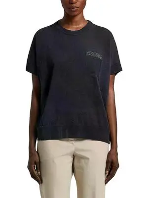Peserico Pocket Knitwear - Blue