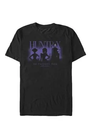 KPOP DEMON HUNTERS The Takedown Tour Silhouette Graphic T-shirt - Black