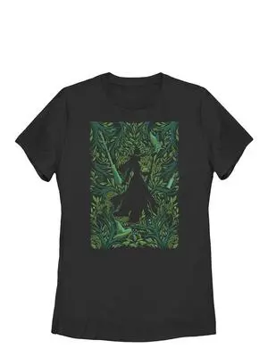 WICKED: FOR GOOD Elphaba Silhouette Graphic T-shirt - Black
