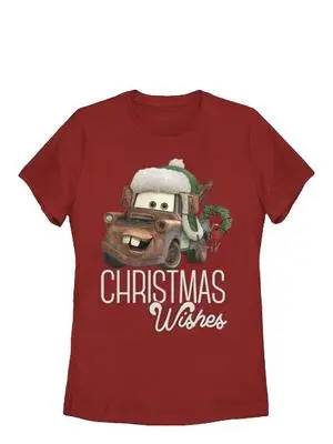 CARS Mater Merry Christmas T-shirt - Red