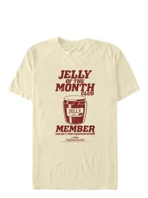 NATIONAL LAMPOON'S CHRISTMAS VACATION Jelly Of The Month Club Graphic T-shirt - Beige