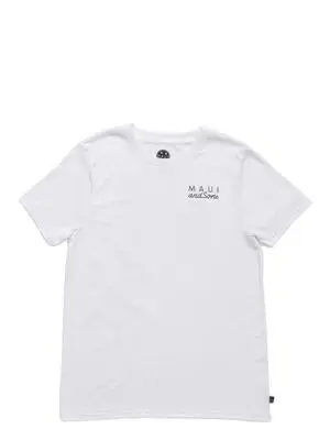 MAUI & SONS Cookie Logo Graphic T-shirt White