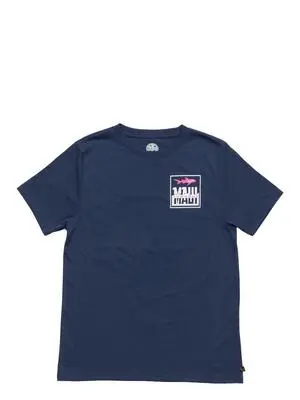 MAUI & SONS Fish Out Of Water Graphic T-shirt - Navy