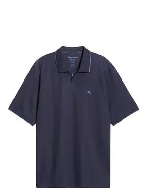Tommy Bahama Emfielder Johnny Collar Islandzone® Polo - Blue Note