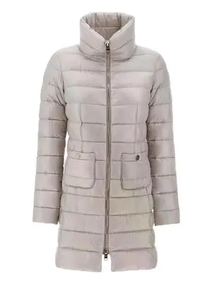 Herno Maria Quilted Coat - Neutrals