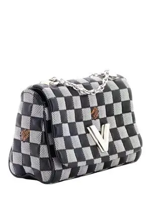 LOUIS VUITTON Twist Handbag Damier Quilted Calf Leather Bb - Black