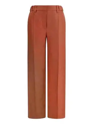 Brunello Cucinelli Elasticated Waist Trousers - Orange