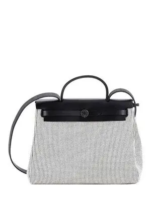 Hermès 31 Herbag Zip Criss Viking - Black