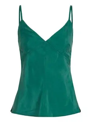 ALEX MILL Mia Washed Cuproblend Camisole - Emerald