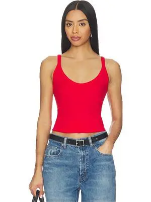 GRLFRND U-neck Tank - Red