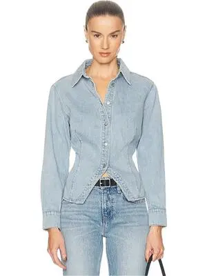 Hudson Jeans Button-up Shirt - Pools