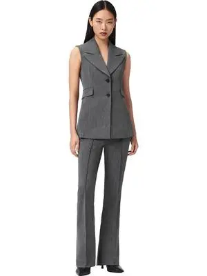 ALLSAINTS Astra Tailored Vest - Grey