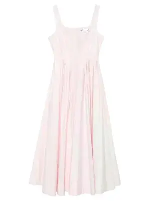 Sportmax Square-neck Maxi Dress - Pink
