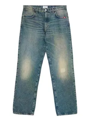AMISH SUPPLIES James Sonny Dirty Denim Jeans - Blue