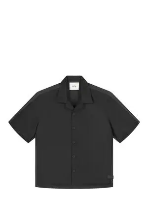 ARTE ANTWERP Panelled Short-sleeve Shirt - Black