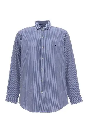 Polo Ralph Lauren Camicia A Righe - Blu