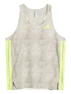Adidas X Labrum Race Singlet - Sesame Yellow