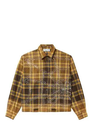 VALE FOREVER Chocolate Long Sleeve Flannel - Brown