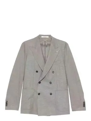 Tagliatore Double-breasted Blazer - Grey