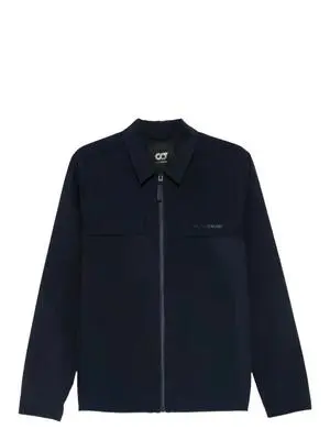 ALPHATAURI Zip-up Overshirt - Blue