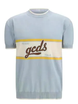 Gcds Logo T-shirt - Blue