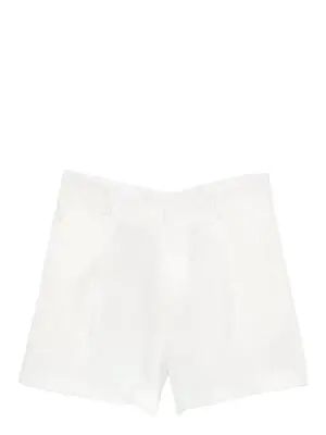 Karl Lagerfeld Pleated Pocket Shorts - Neutrals