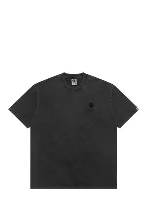 AAPE BY *A BATHING APE Crewneck Logo T-shirt - Grey