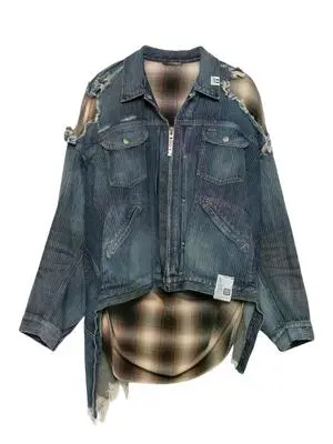 Mihara Yasuhiro Layered Jacket - Blue
