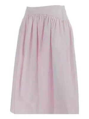 Simone Rocha Gathered Midi Skirt - Pink