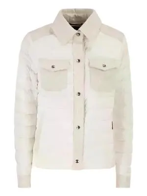 MOORER Quilted Jacket - Neutrals