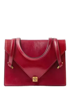 Versace Severine Leather Shoulder Bag - Red