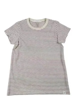 Rag & Bone Striped Slub T-shirt - Neutrals
