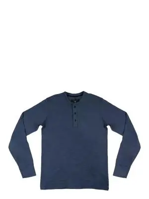 Rag & Bone Button-fastening T-shirt - Blue