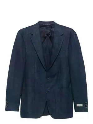 Canali Single-breasted Blazer - Blue