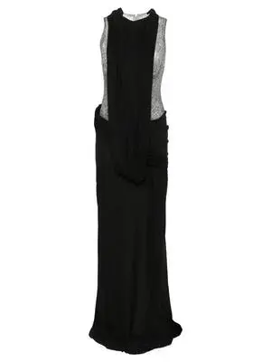 CRISTINA SAVULESCU The Secret Draped Dress - Black