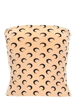 MARINE SERRE Moon Bustier Top