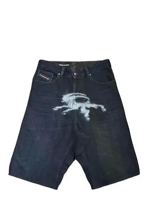 PROTOTYPES Five-pocket Denim Shorts - Blue